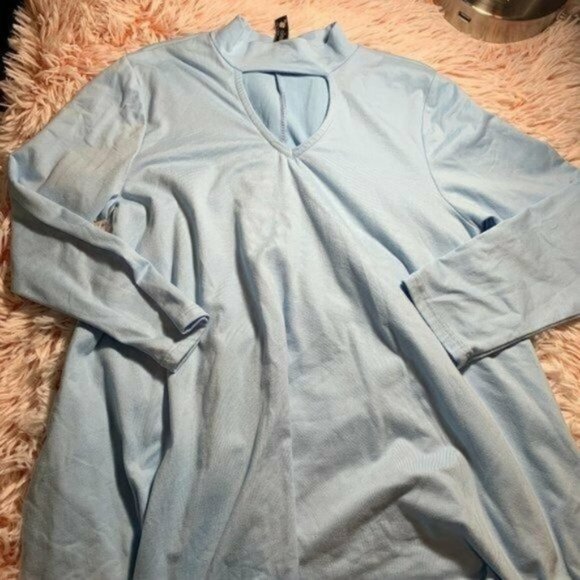 Pomelo | Shirts & Tops | Pomelo Kids Made In Usa Blue Cut Out Blouse ...